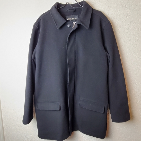 Eddie Bauer | Jackets & Coats | Eddie Bauer Wool And Cashmere Coat ...